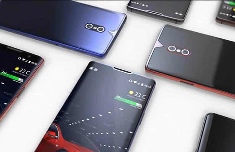 Представлено концепт Tesla Phone
